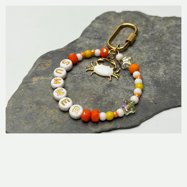 DIY Porte clef ou bijou de sac crabe